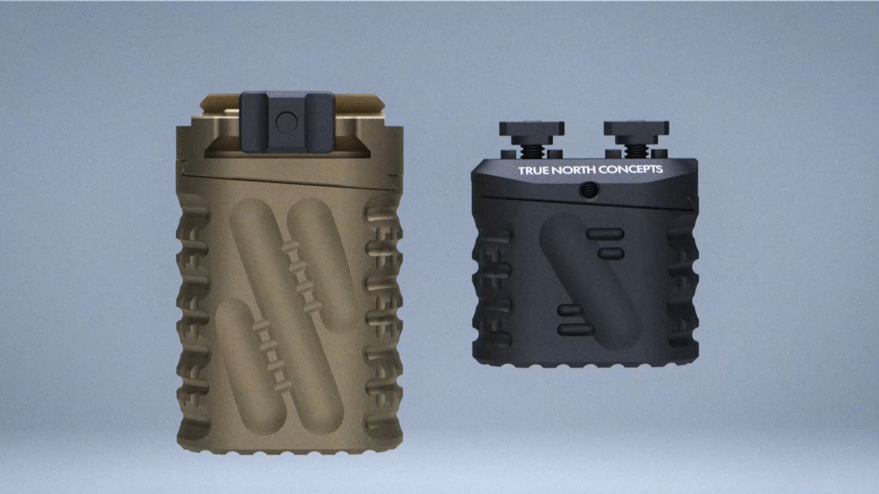 Zero-8 Multi-Angle Grip V2, Aluminum, S size, MLok Interface - True ...